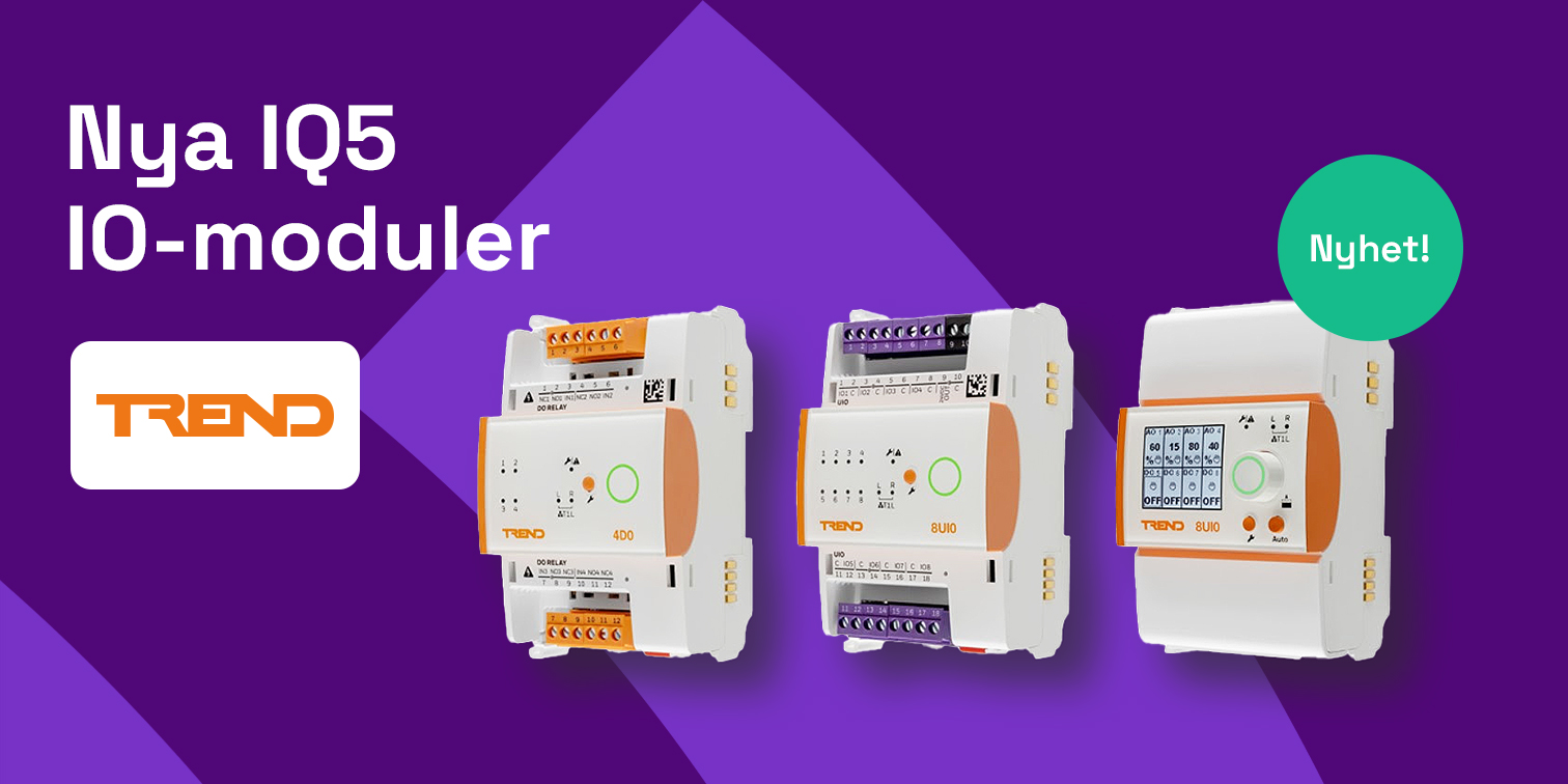 Nyhet! Nya IQ5 IO-moduler - Malthe Winje Group - Sverige
